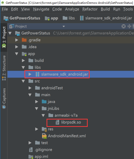 KBSW183506 Android-调节速度 - Slamware文档 - Slamtec Wiki